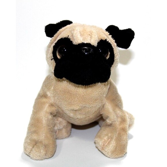 GANZ | Toys | Ganz Webkinz Pug Puppy Dog Tan Plush Beanie Stuffed ...